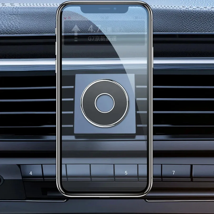 1PC-Magnetic-Metal-Car-GPS-Phone-Holder-Dashboard-Stand-Mount-Holder ...