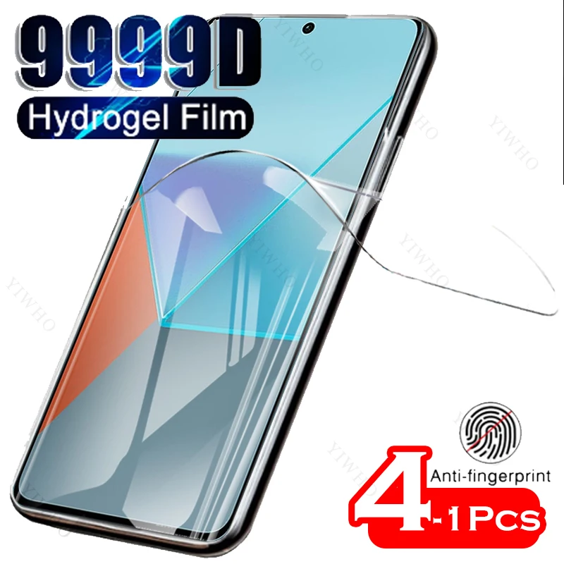 4-1psc-Safety-Front-Hydrogel-Film-for-Xiaomi-Redmi-Note-13-Pro-Screen ...