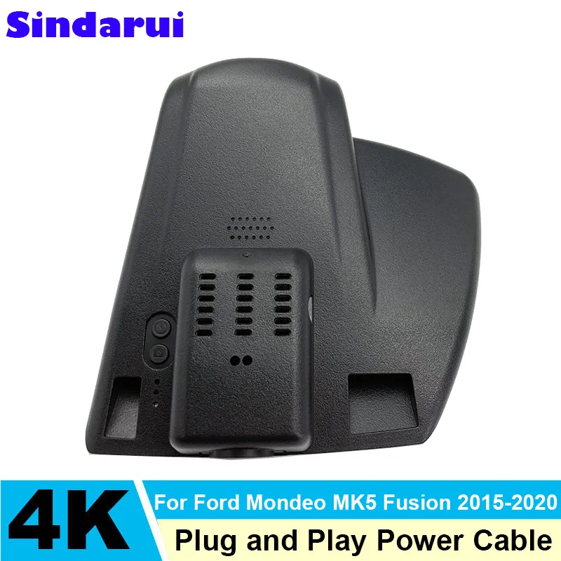 4K-HD-2160P-Plug-and-Play-WIFi-Car-DVR-Video-Recorder-Dual-Lens-Dashcam ...