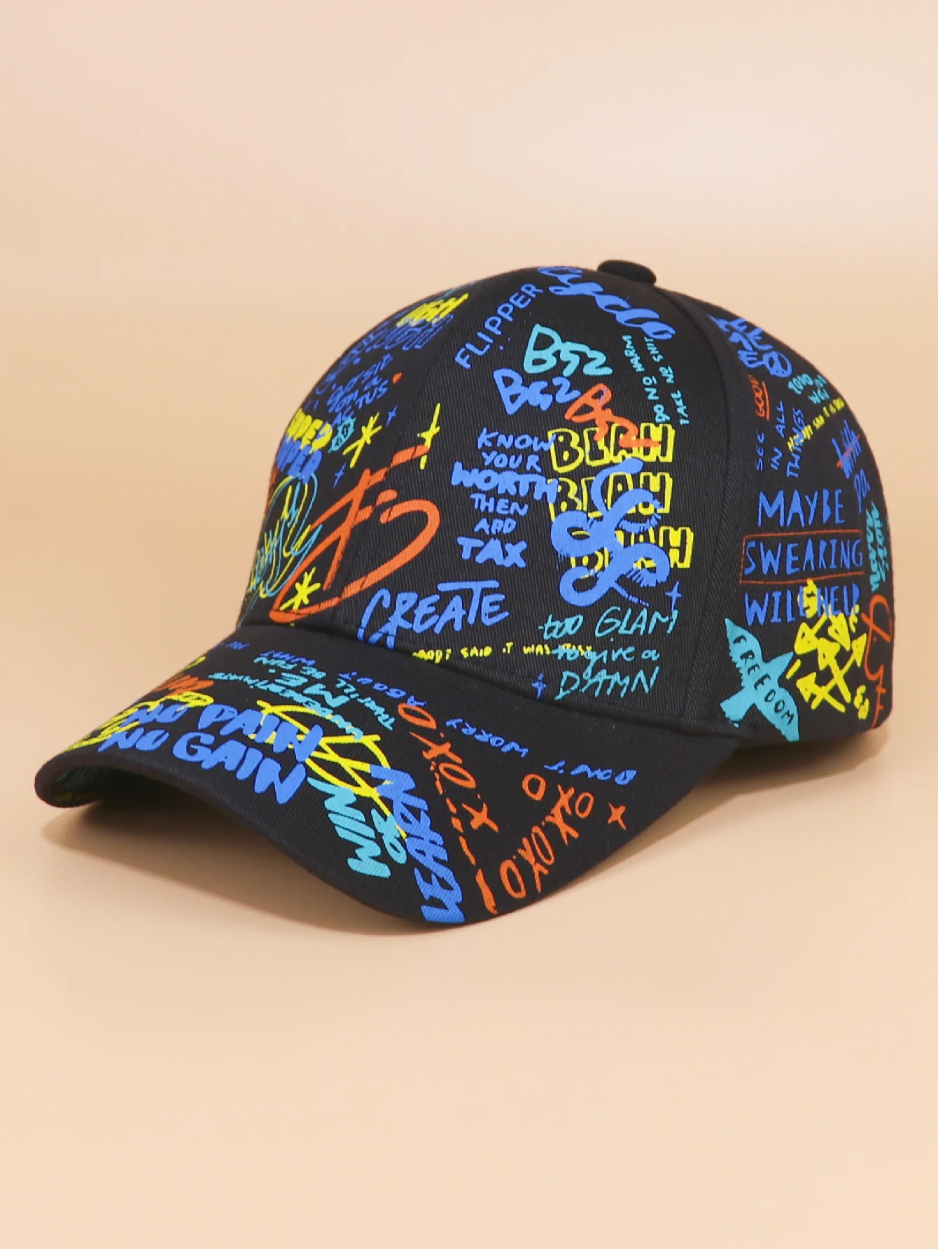 Stylish-graffiti-baseball-caps-outdoor-cap-truckers-men-and-women-can ...
