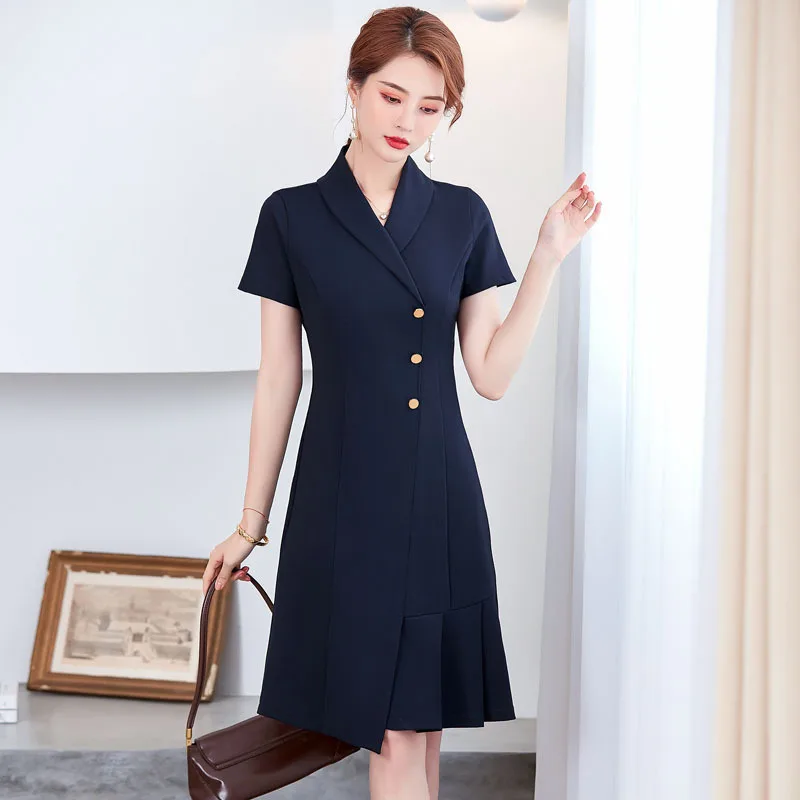 Fashion-Elegant-Dresses-Women-Business-Work-Wear-OL-Styles-Professional ...