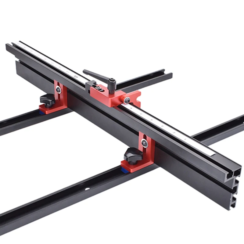 Woodworking-T-track-Stop-T-Slot-Limiter-Aluminium-Miter-Track-Fence ...