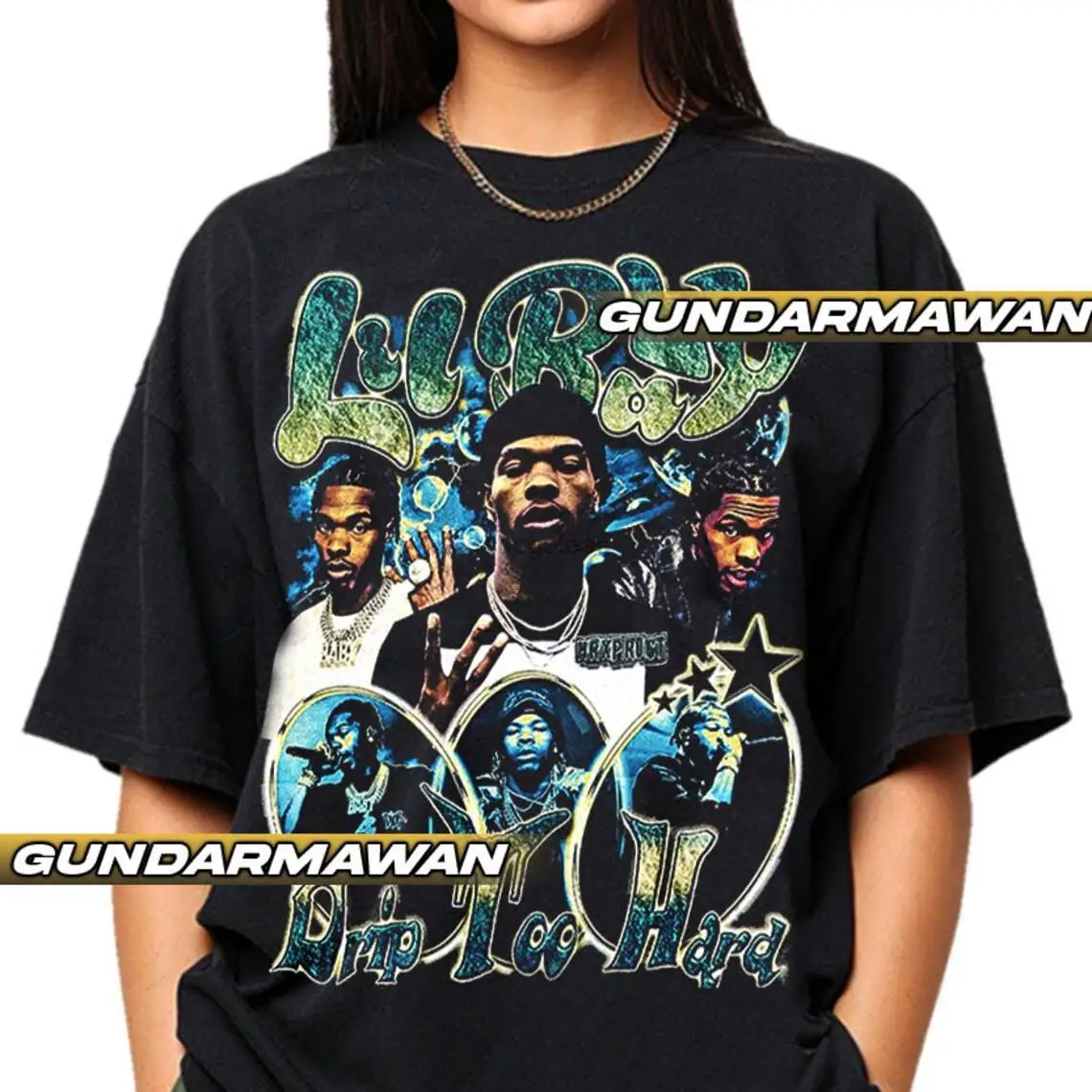 Lil-Baby-Drip-Too-Hard-Unisex-Softstyle-T-Shirt-Gift-For-Women-and-Man ...