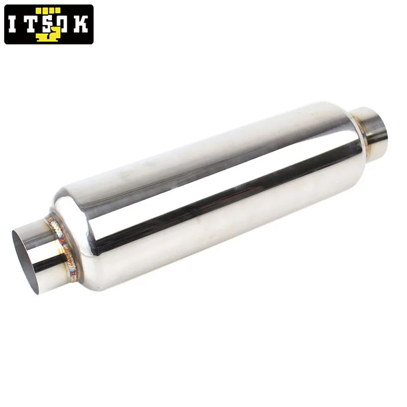 Stainless-Steel-Car-Exhaust-Pipe-Muffler-51mm-63mm-Racing-JDM-Universal ...