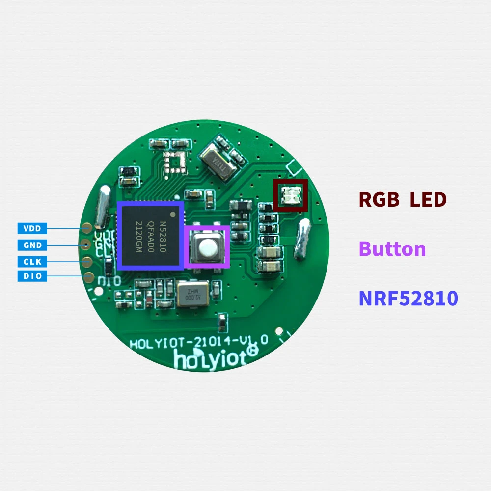 NRF52810 BLE 5.0 Bluetooth Module Low Power Consumption Module Indoor ...