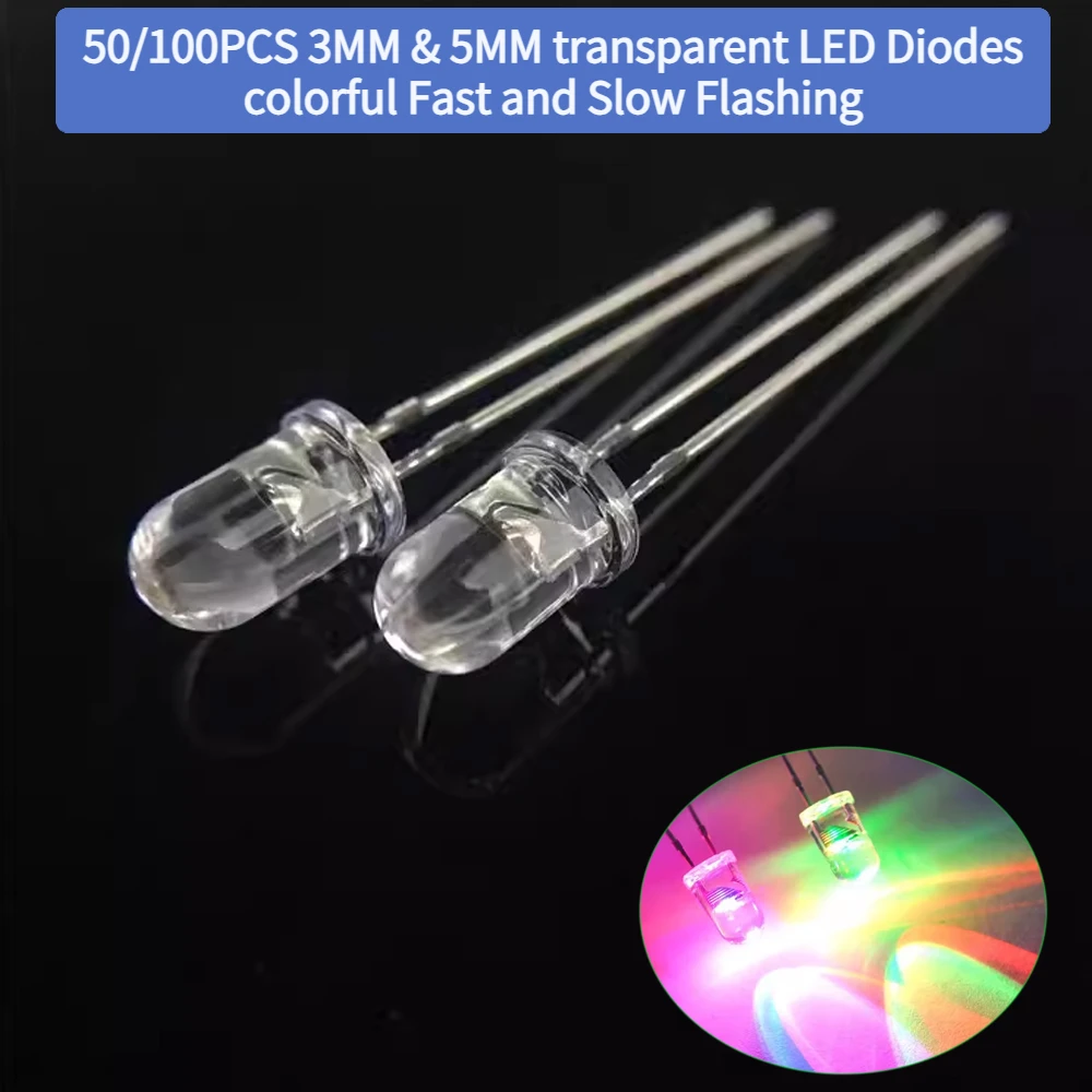 Diodos-LED-transparentes-de-colores-luces-de-inmersi-n-F3-y-F5-r-pidas ...