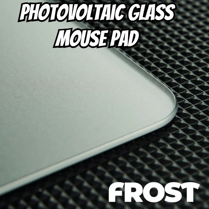 MiFuny Esports Mouse Pad Photovoltaic Tempered Glass Mousepad for FPS ...