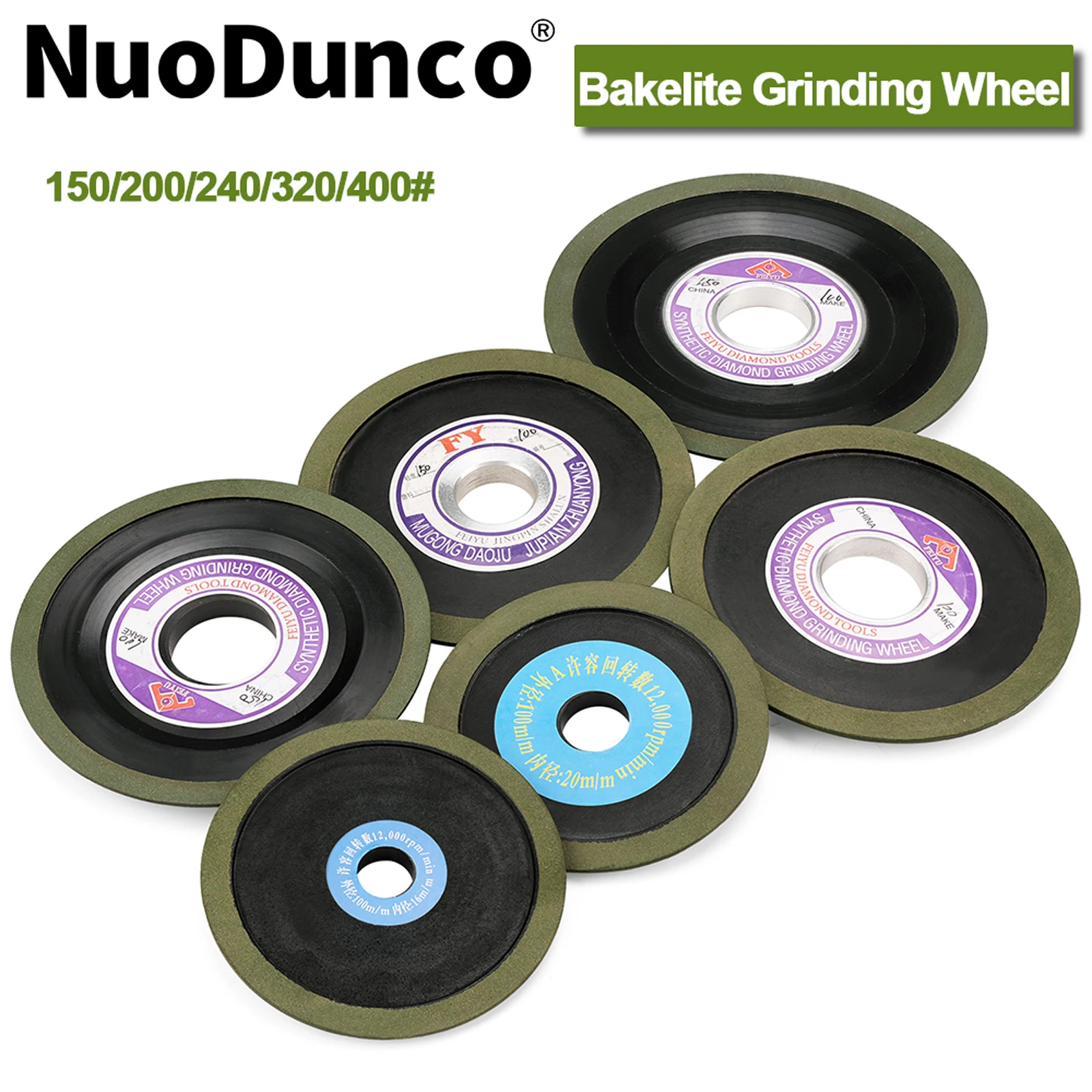 1pc 125/150mm Bakelite Single Beveled Diamond Grinding Wheel Abrasive ...