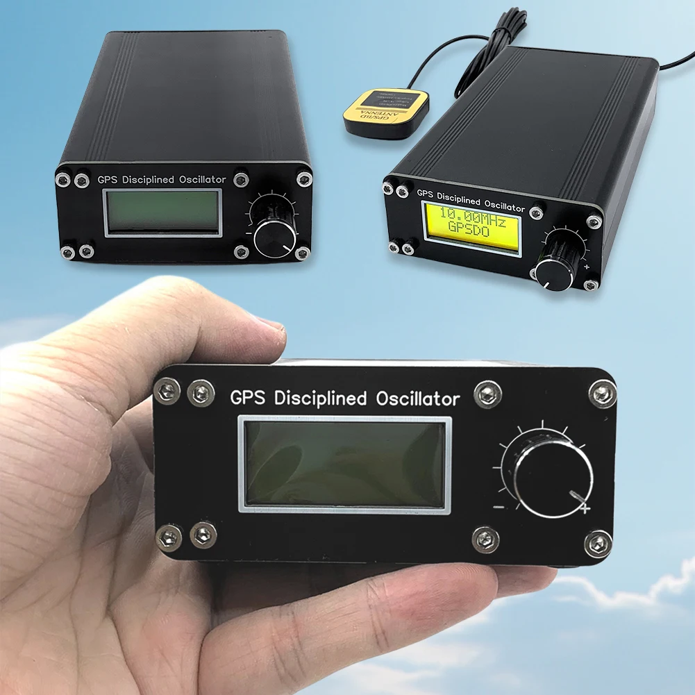 GPS Disciplined Oscillator GPSDO 10MHz GNSS Clock 1PPS Square Wave ...