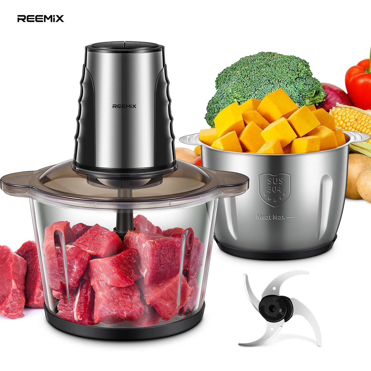 Food-Processors-with-2-Large-Bowls-12-Cup-12-Cup-Reemix-Electric-Chopper-with-Powerful-500W.jpg