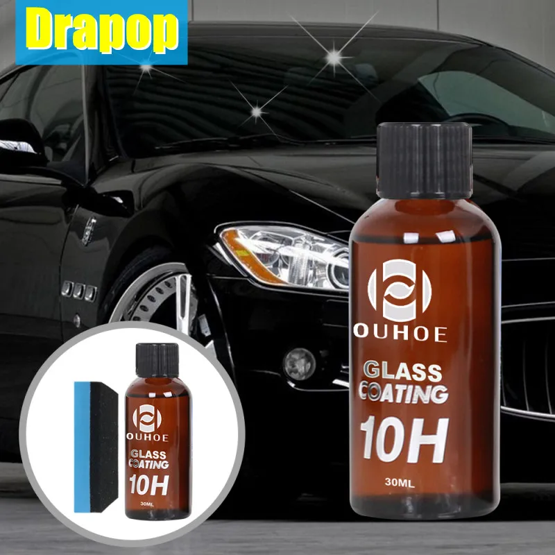 30ML-Car-Liquid-Ceramic-Coat-Super-Hydrophobic-Glass-Coating-Set-Car ...