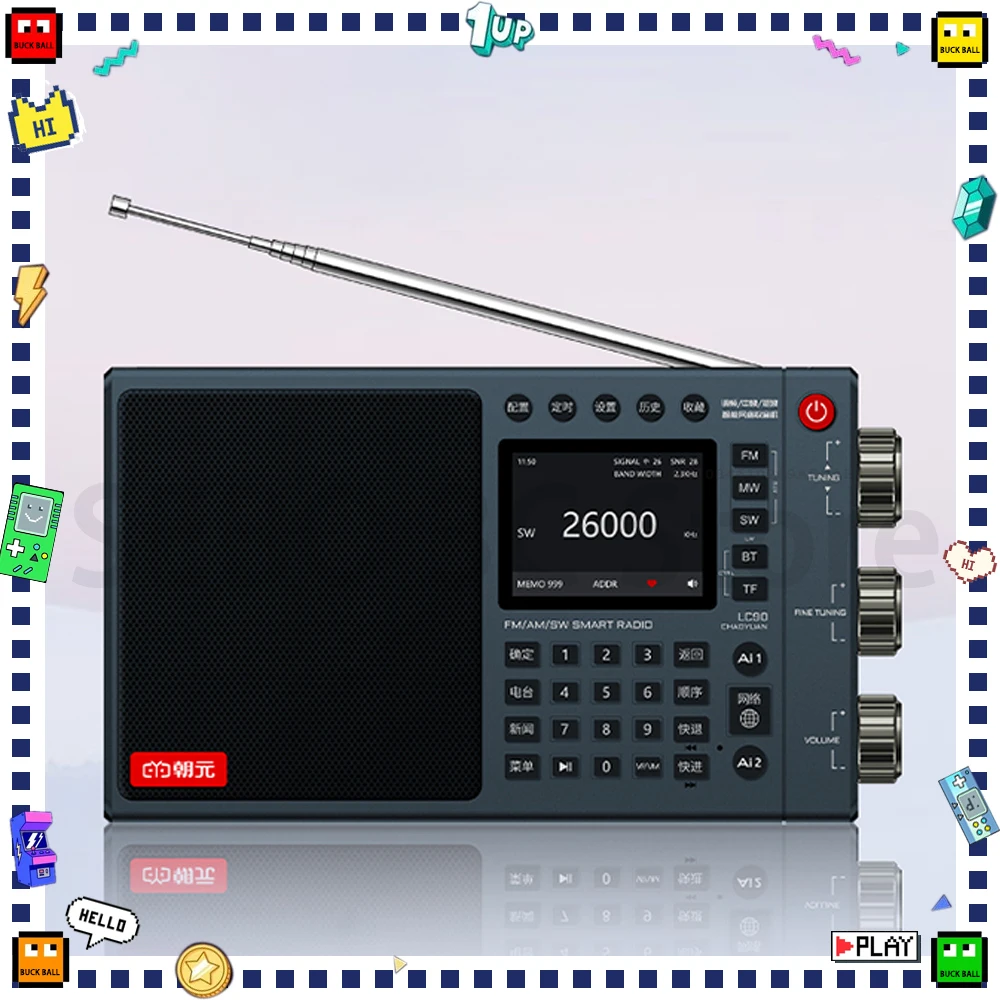 Chaoyuan-LC90-All-Wave-Band-Internet-Radio-Long-Battery-Life-IPS-Screen ...