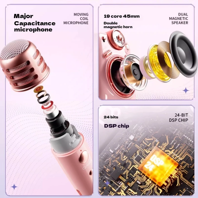 Hot Sales Divoom Fairy-2 Customized Bluetooth Speaker Microphone K Song ...