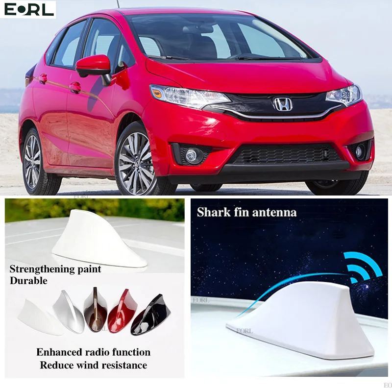 For-Honda-Fit-Jazz-Shark-Fin-Antenna-FM-Signal-Super-Aerials-Amplifier ...