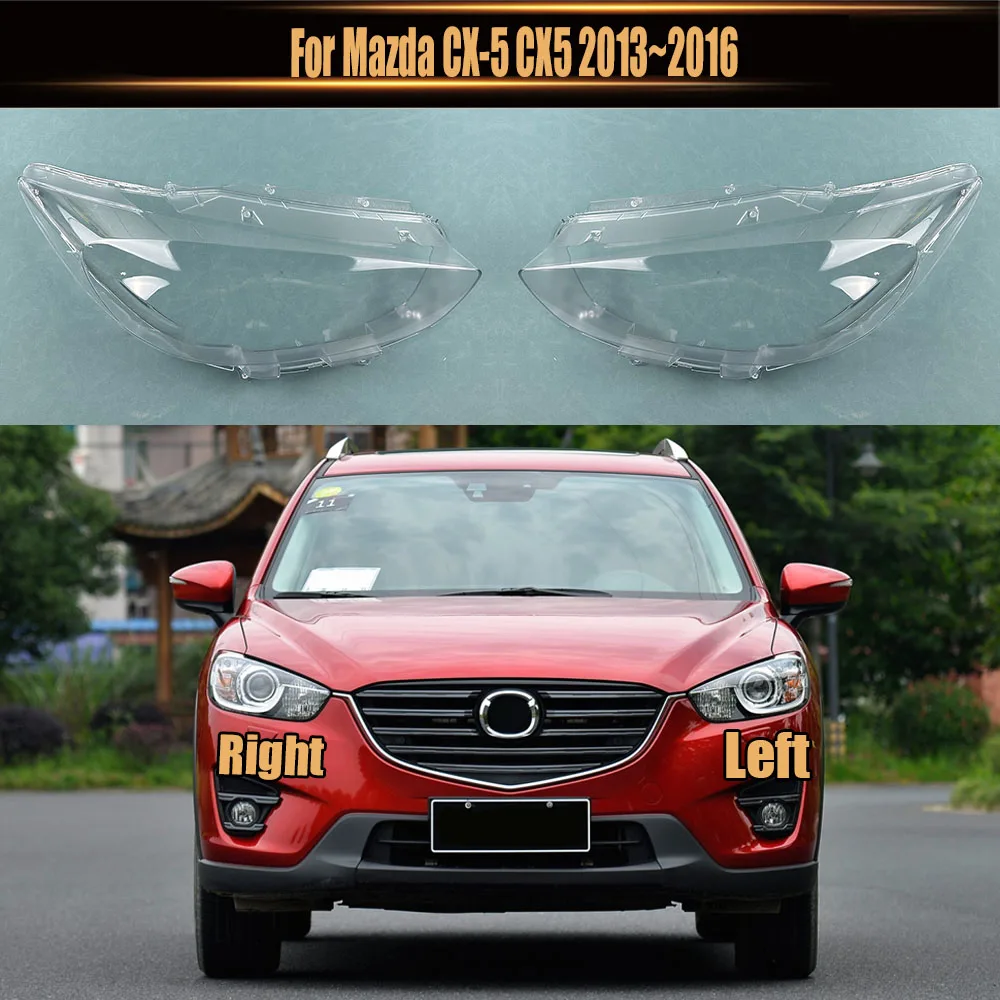 For-Mazda-CX-5-CX5-2013-2016-Car-Front-Headlight-Cover-Headlamp ...