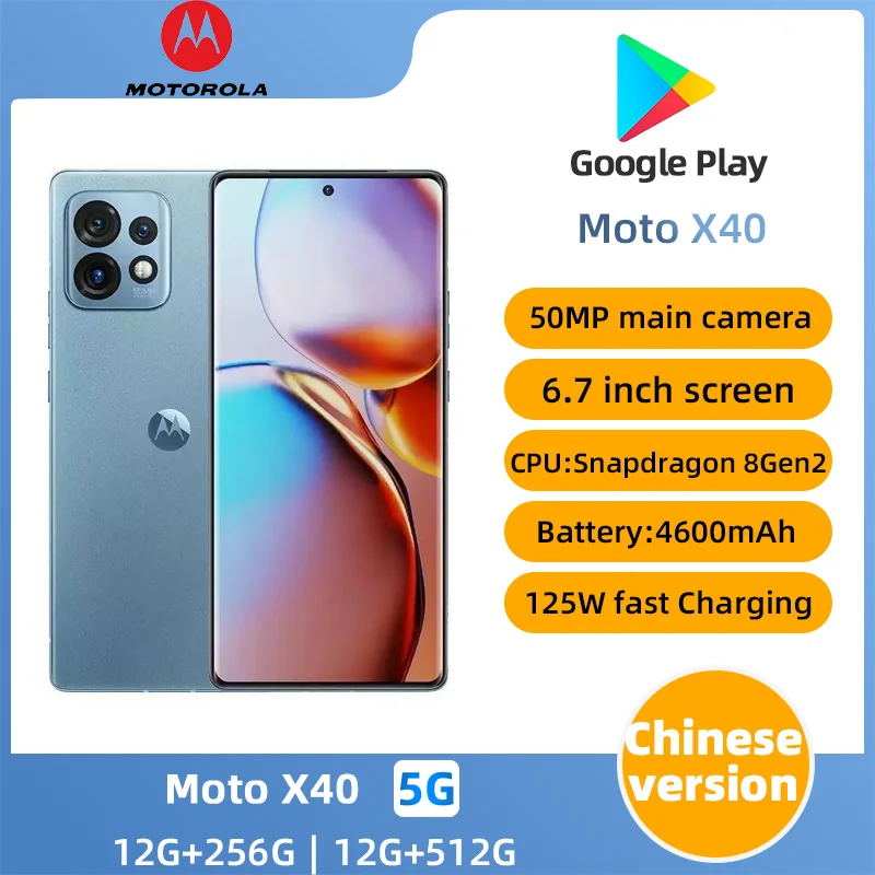 Motorola-Moto-X40-5g-SmartPhone-Snapdragon-8Gen2-6-7inch-OLED-Screen-4600mAh-50MP-60MP-Camera ...