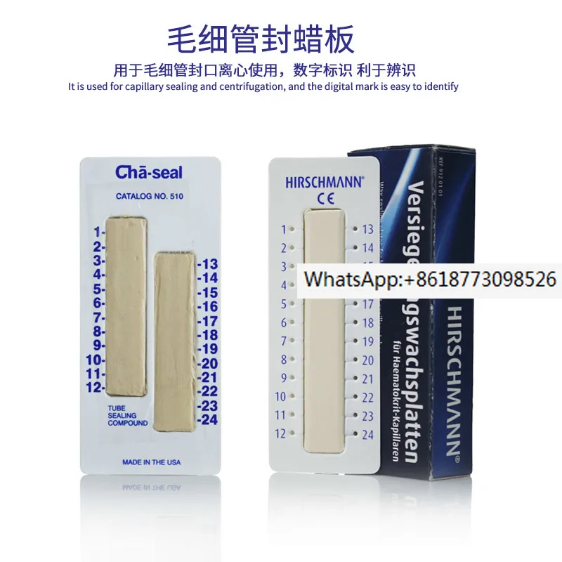 Kimble-capillary-tube-with-clay-sealing-wax-plate-2-pieces-bag ...