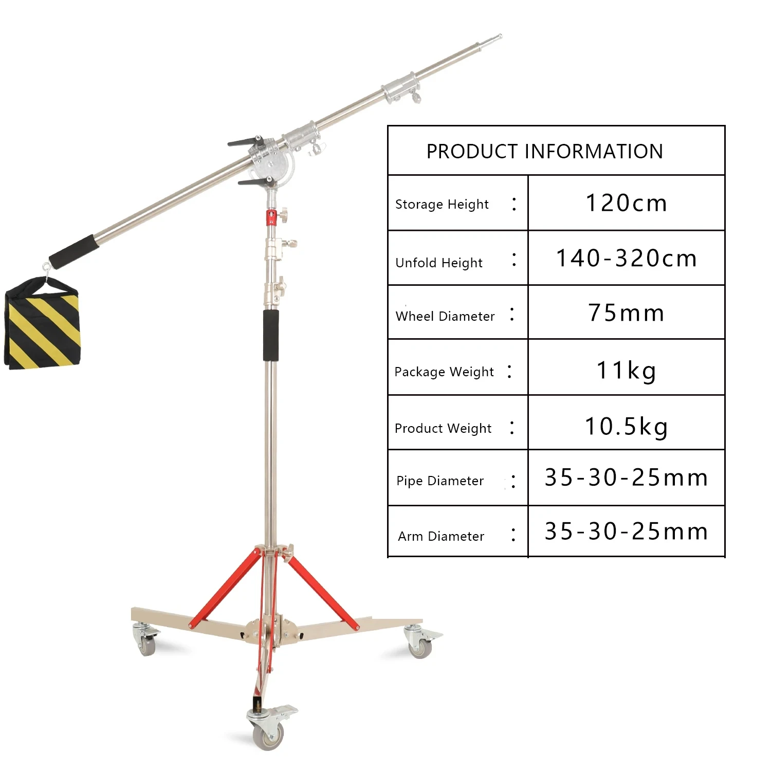 New-320cm-Photo-Studio-Heavy-Duty-Photography-Professional-Film-and ...