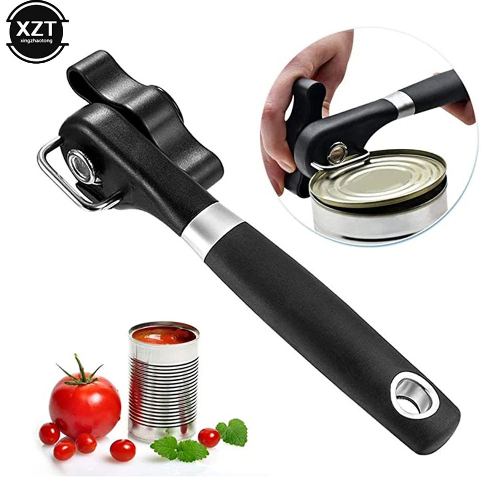 Canned Can Opener Kitchen Accessories Helper Stainless Steel Bottle ...