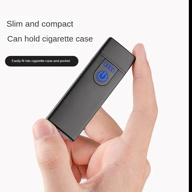 USB-Rechargeable-Electric-Lighters-Mini-Cigarette-Lighter-For-Men ...