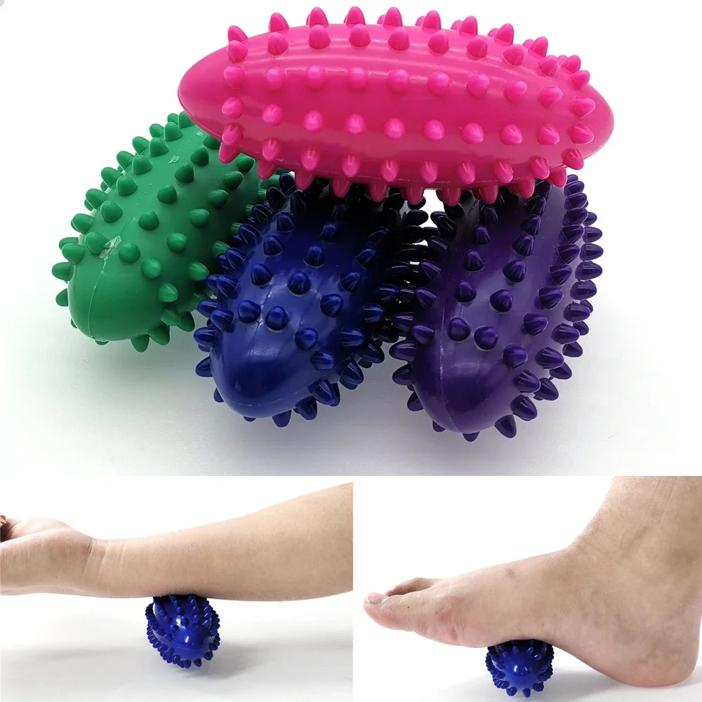 PVC-Foot-Massage-Ball-Spiky-Reliever-Hedgehog-Ball-Fascia-Relax ...