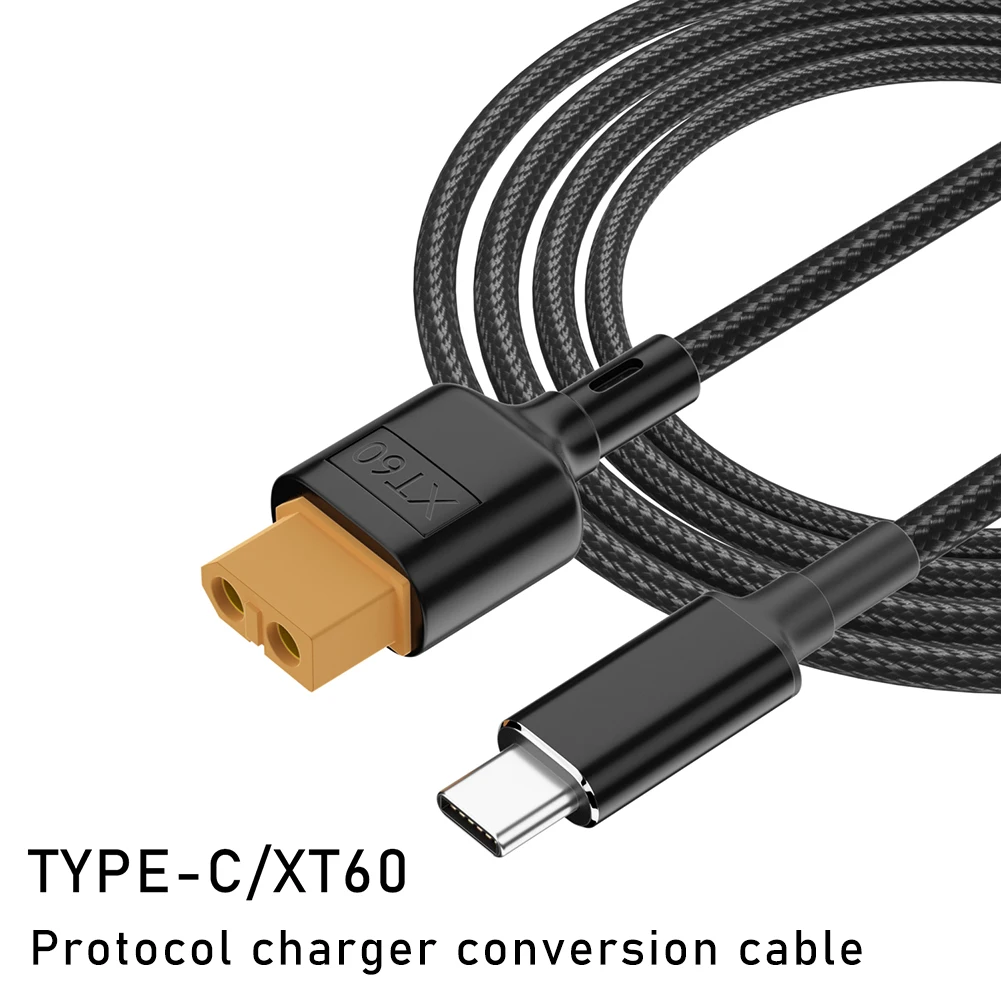 XT60 Type-C Adapter USB-C Male to XT60 Charging Cable Converter for ...