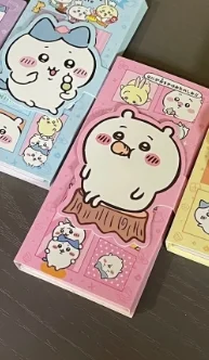Chiikawa Sticky Notes 60 Sheets Tearable Long Notepad - Chiikawa Plush