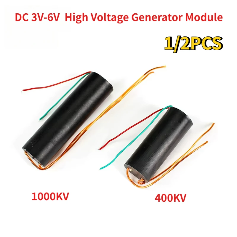 400KV 1000KV High Voltage Generator DC 3V-6V Boost Step Up Power Module ...