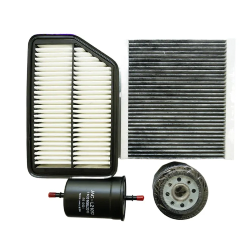 Air Filter +cabin Air Condition Filter + Fuel + Oil Filter For Jac S5 ...
