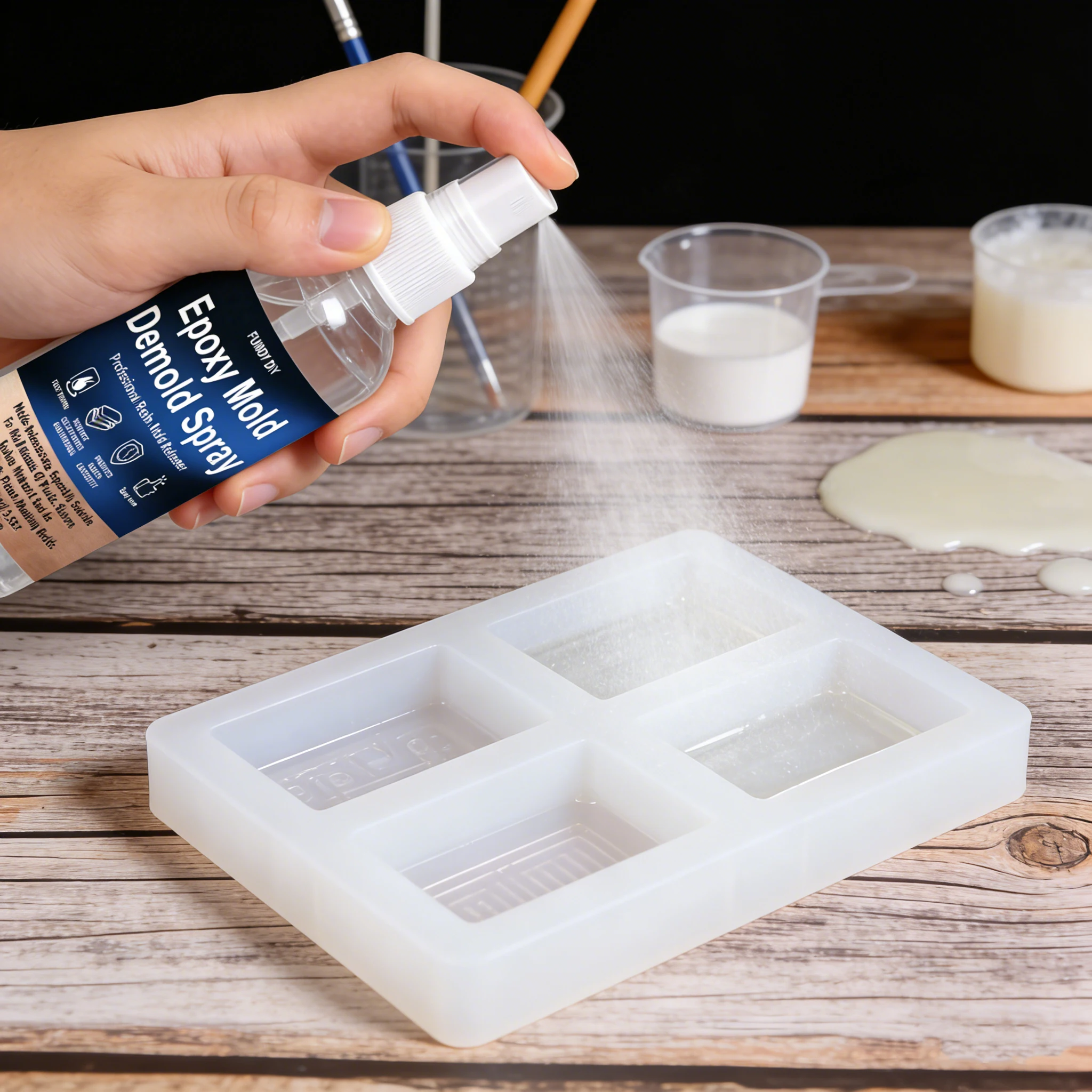 epoxy mold demold spray - Resin & Epoxy Release Agent for Smooth Mold ...