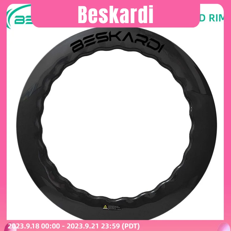 Beskardi 700C Road Carbon Rim 1 pcs Sawtooth Weave 45 50 65 80 Depth 25 ...