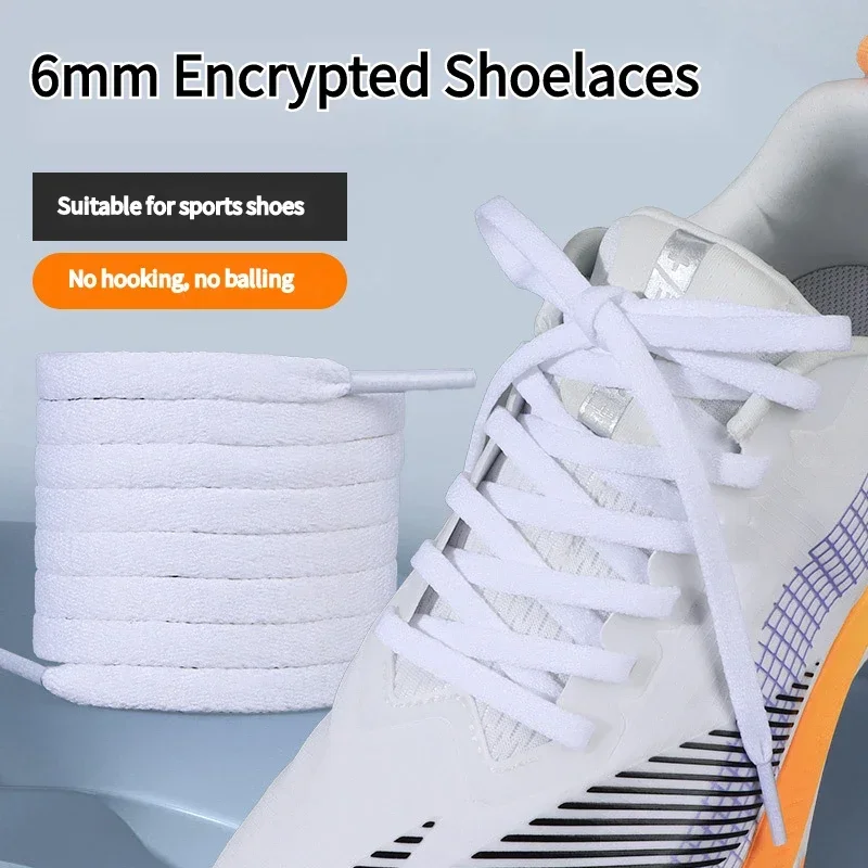 6mm-Width-Flat-Shoelaces-for-Sneakers-Micro-Elastic-Laces-for-Shoes ...