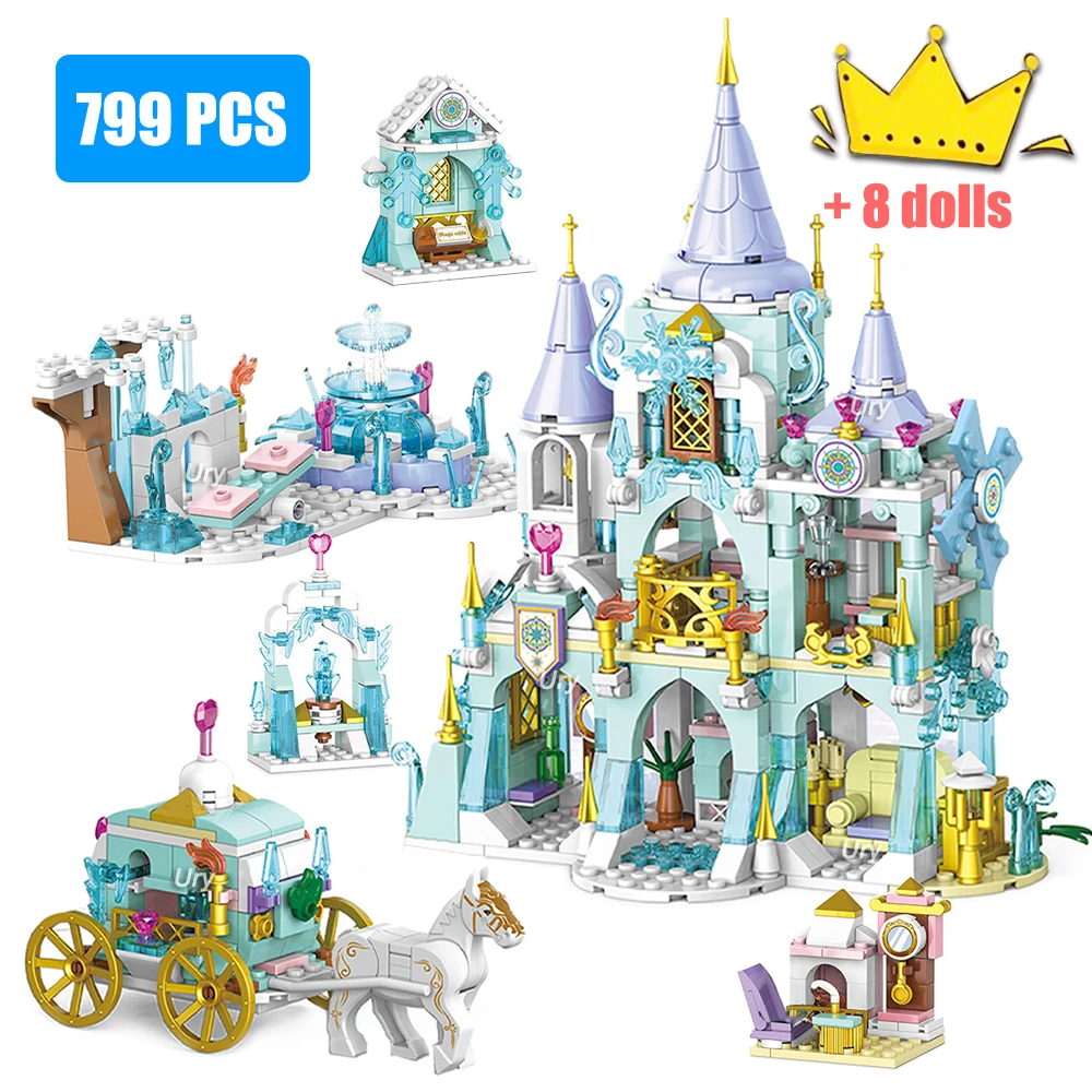 Blocks Princess Castle Girls | Lego Friends Girl Castle | Princess ...