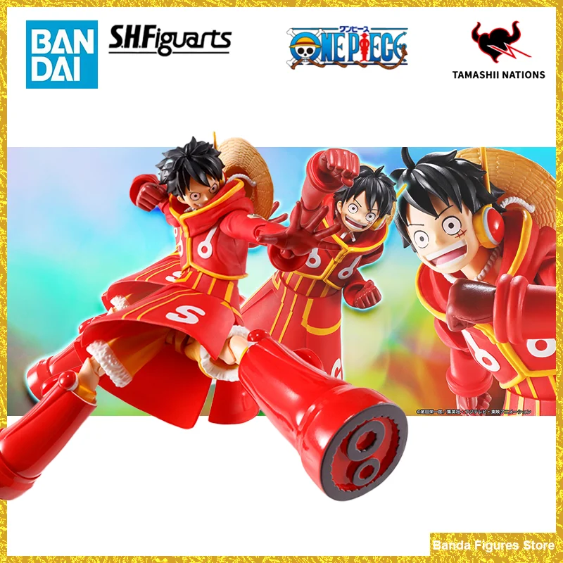 Original Bandai S.H.Figuarts Shf One Piece Monkey D Luffy Future Island ...