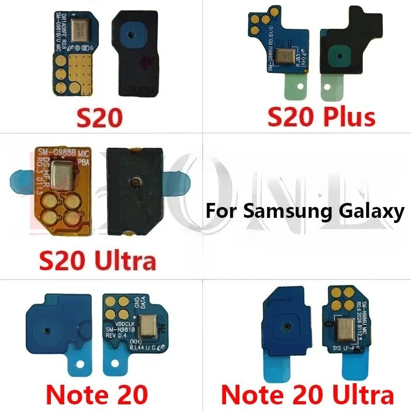 For Samsung Galaxy S20 Plus Ultra Note 20 Microphone Module Element ...
