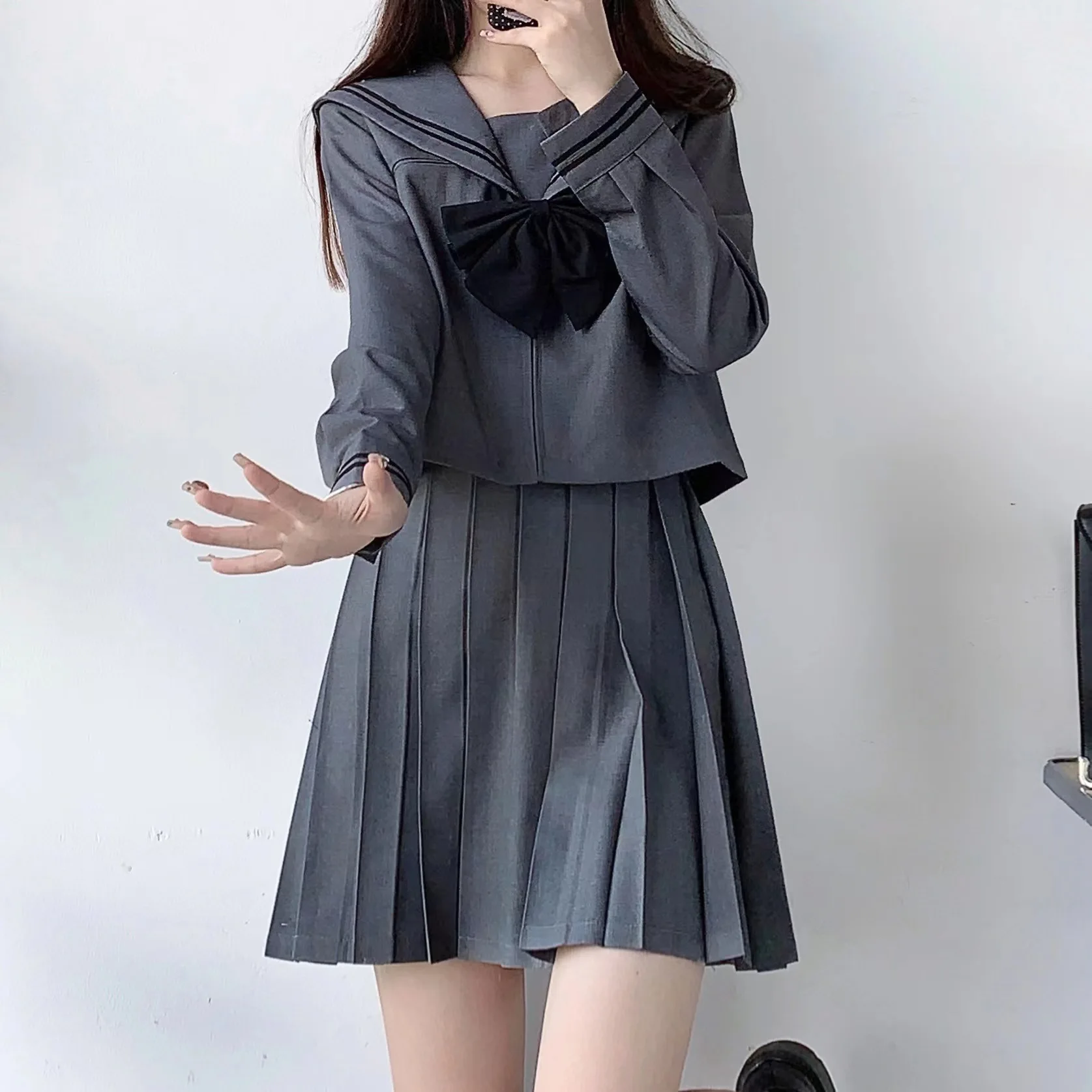 Uniforme-escolar-Chino-Coreano-para-adolescentes-traje-de-marinero ...