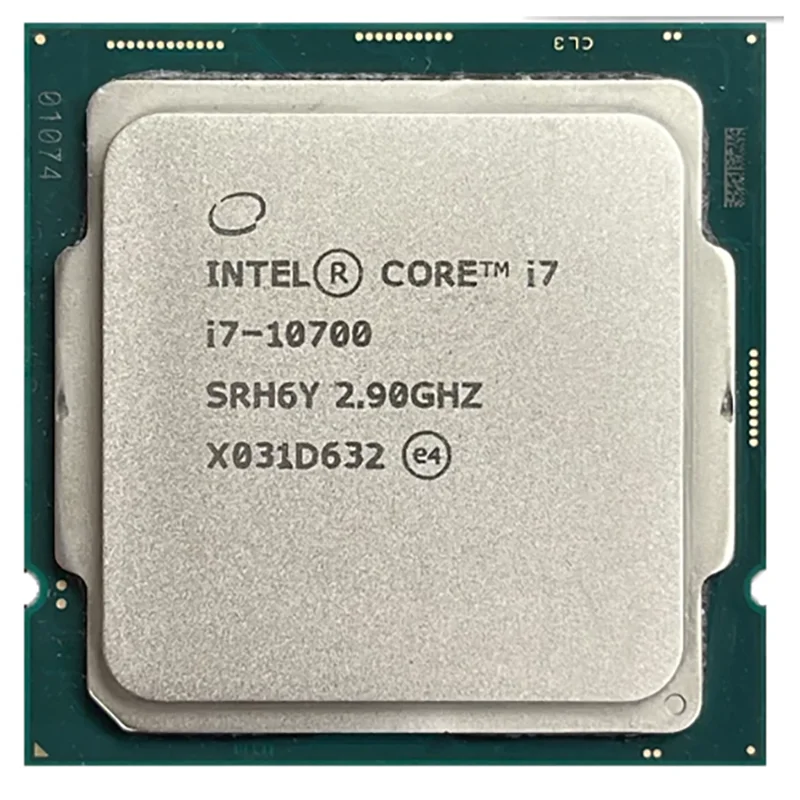 Nova marca intel i7 10700 desktop gaming cpu oem chip apenas 10th gen processador 8 núcleo 16 ...