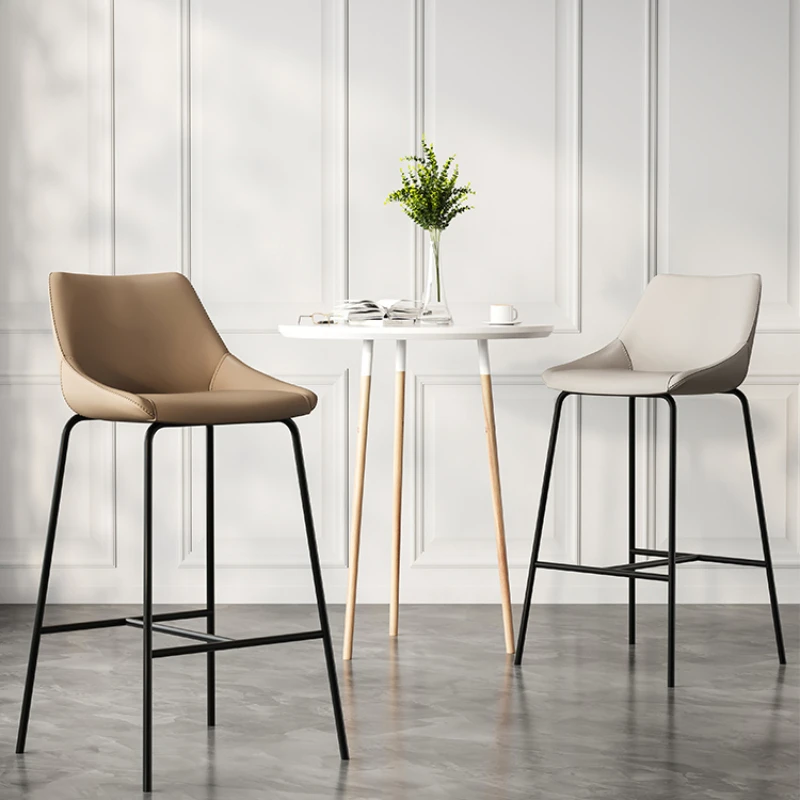 Living-Room-Modern-Metal-Bar-Chairs-High-Luxury-Counter-Bar-Chairs ...