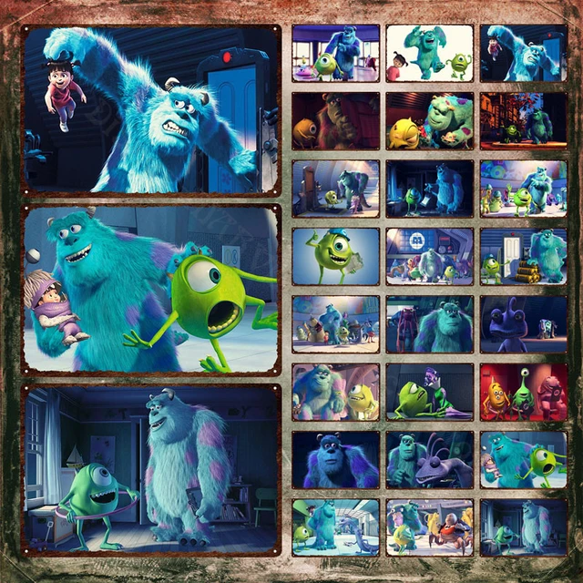 Monsters Inc 3d Poster