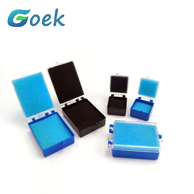 10pcs-1or2inch-Dental-Implant-Storage-Box-With-Sponge-Denture-Plastic ...