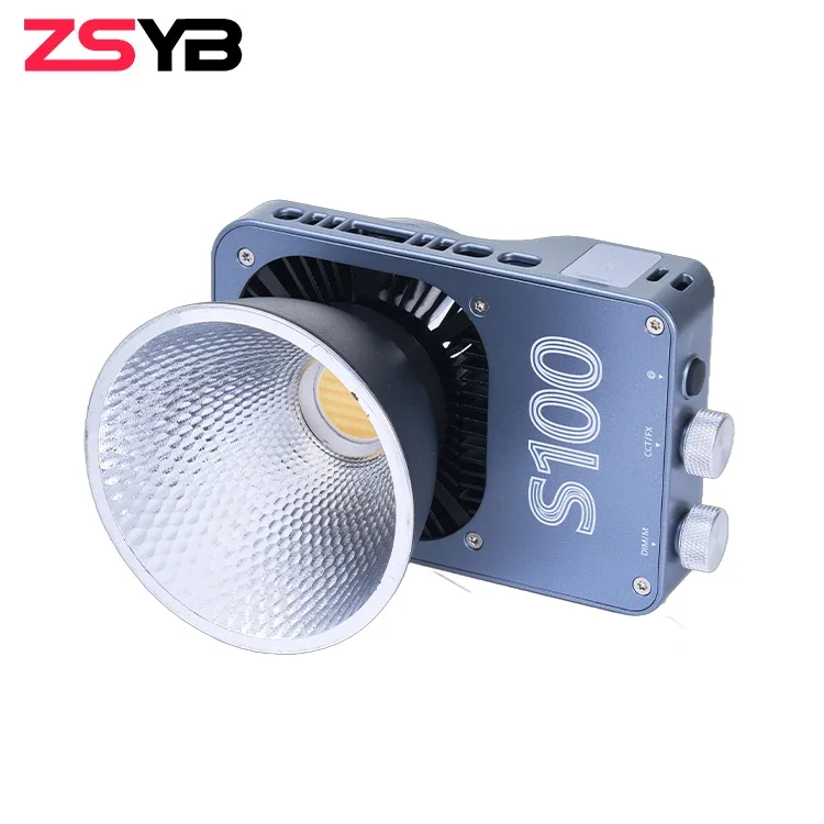 -ZSYB S100 100W COB LED Light 2700K-6500K Photography Lighting Pocket ...