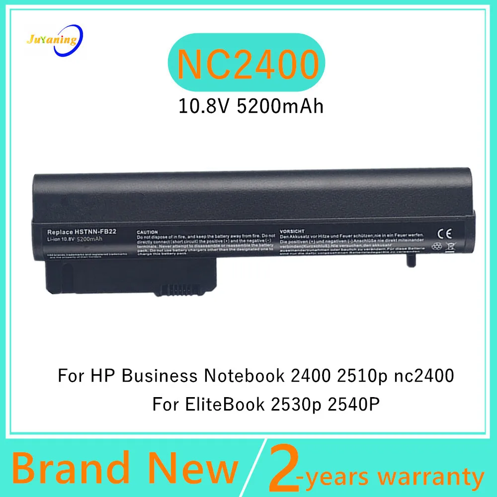 Laptop battery For HP EliteBook 2530p 2540p HSTNN-FB22 HSTNN-XB21 HSTNN ...
