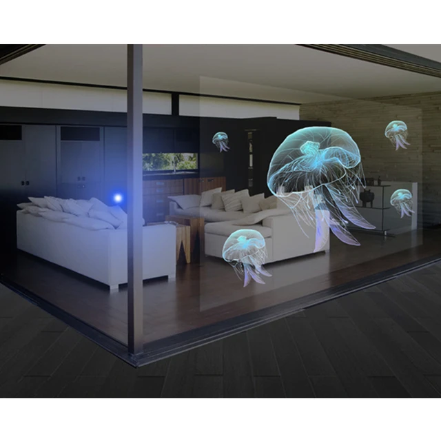 One roll 30 meters 3D Holographic Projection Rear Projetcion Film with ...