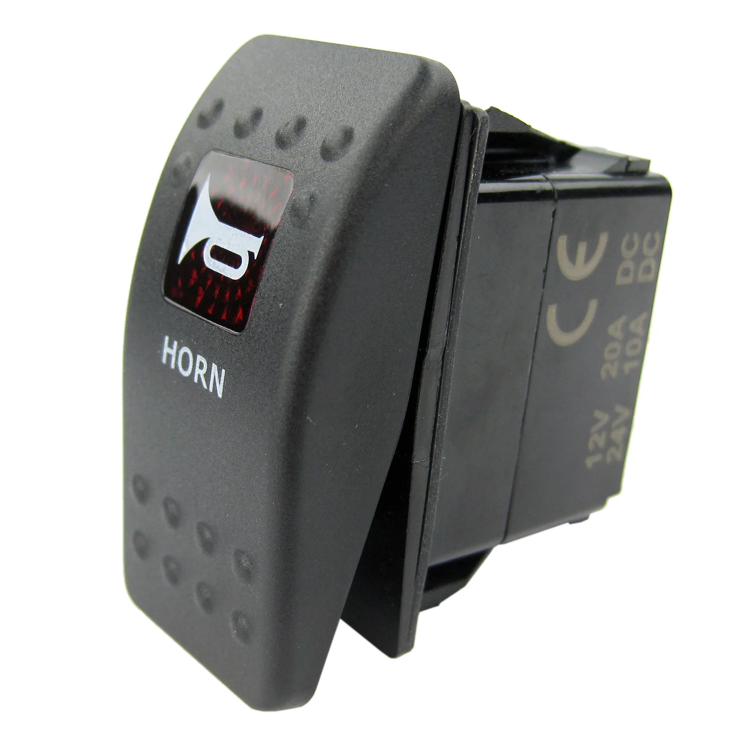 Marine Horn Speaker Rocker Switch Waterproof ON OFF SPST 3 Pins 12V 20A ...