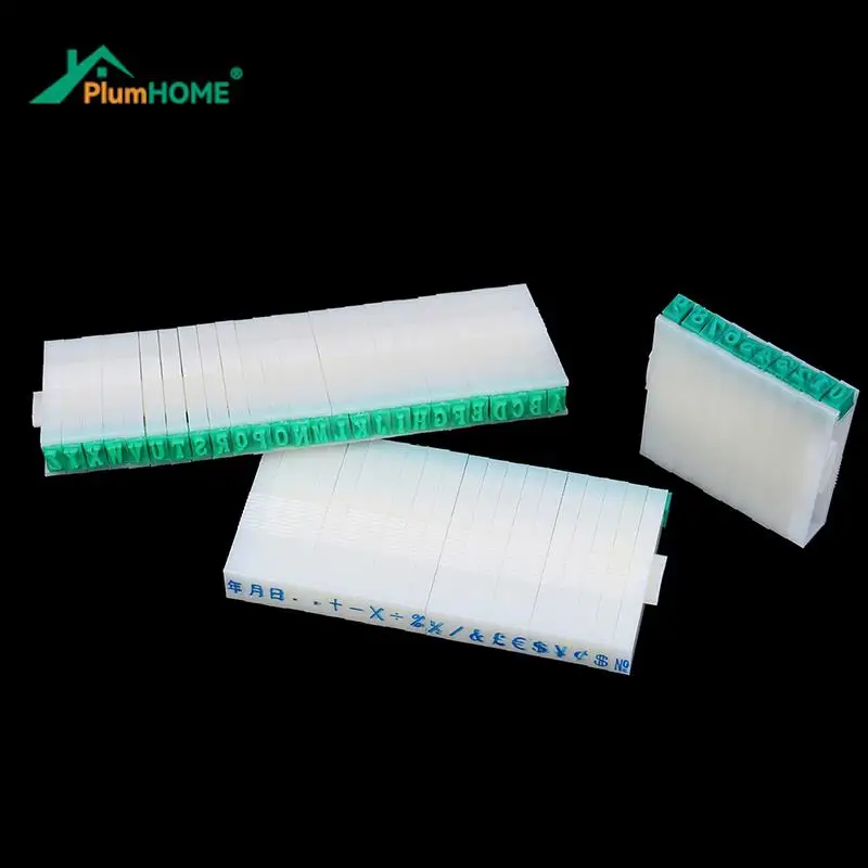 Digital Number Symbol Seal Chapter Combination Ink Print 1 Set Stamp ...