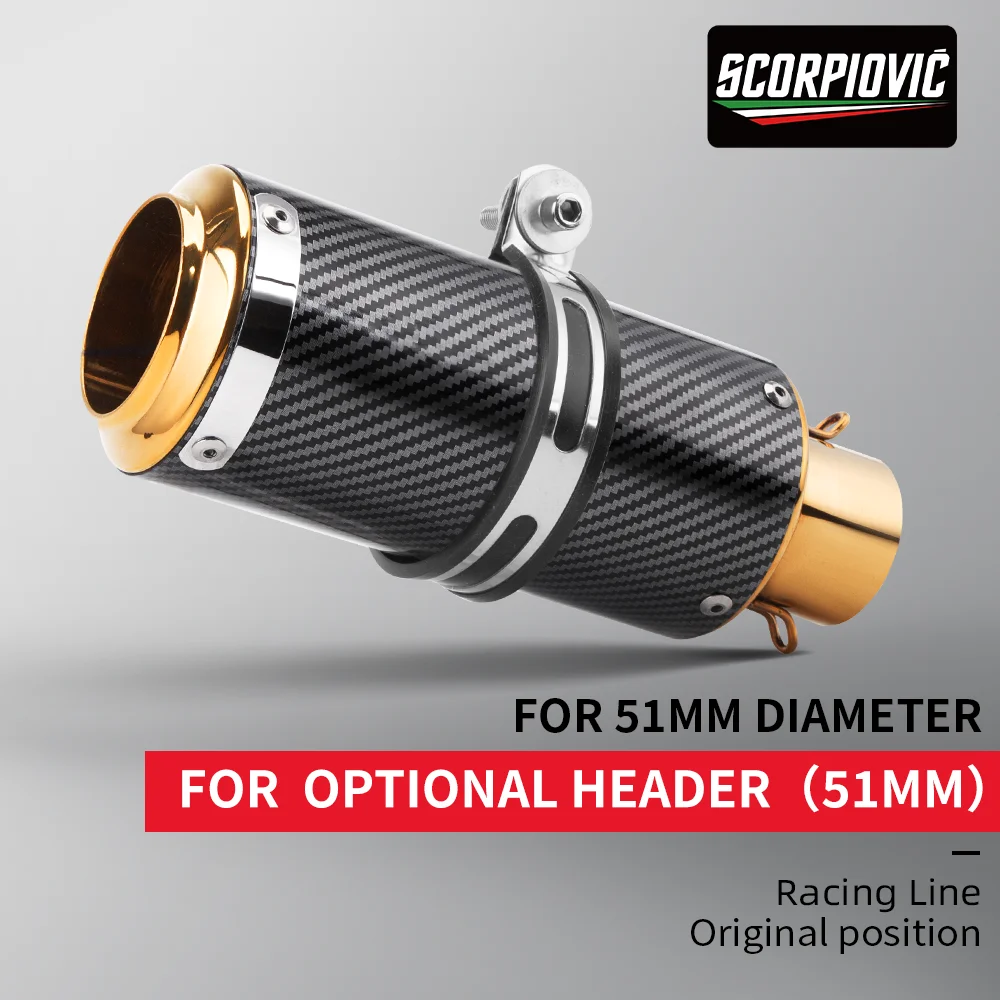 High Quality Lossless Installation Muffler Link Pipe Motorcycle Exhaust ...