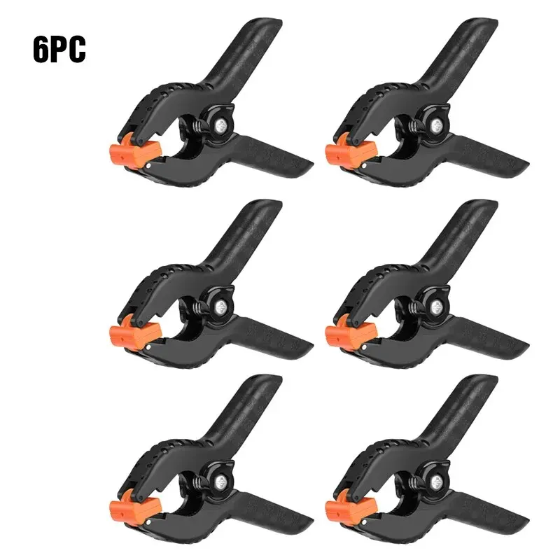 6pcs-3inch-Spring-Clamps-Heavy-Duty-Plastic-For-Background-Muslin ...