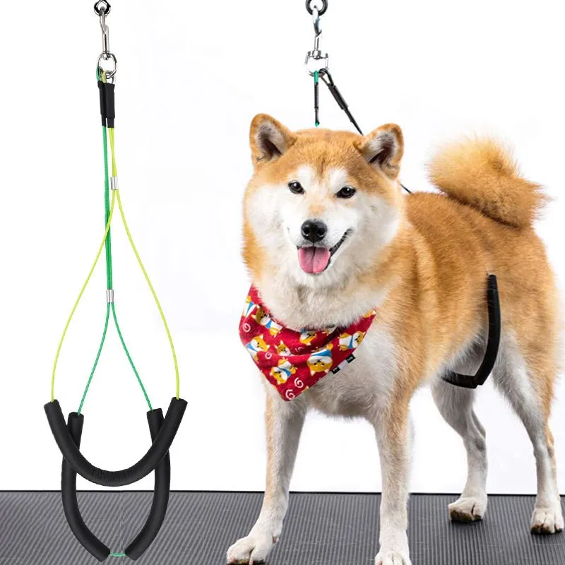 Adjustable-Pet-Dog-Cat-Grooming-Loop-Table-Pet-Grooming-Leash-Table ...