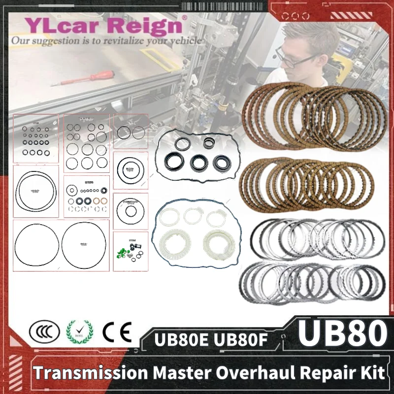 UB80 UB80E UB80F Kit de reparación de revisión principal de transmisión ...