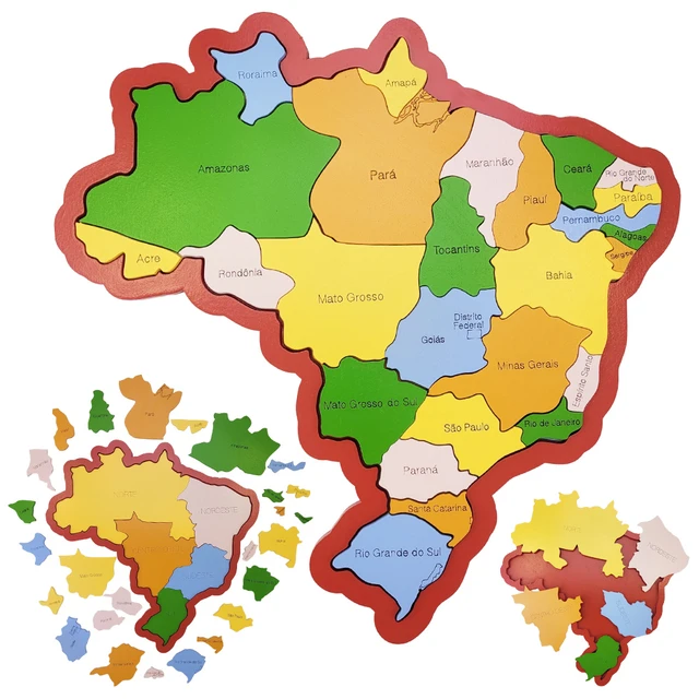 Brazil Map For Kids
